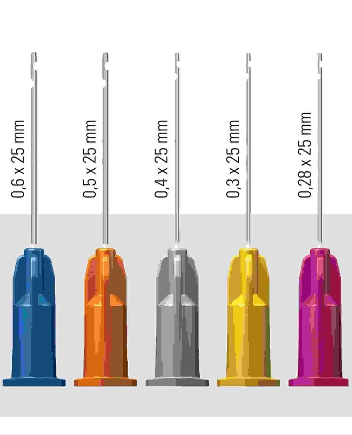 Transcodent Endo-Spülkanülen LuerLock Double G30 0,3 x 25mm gelb von ...